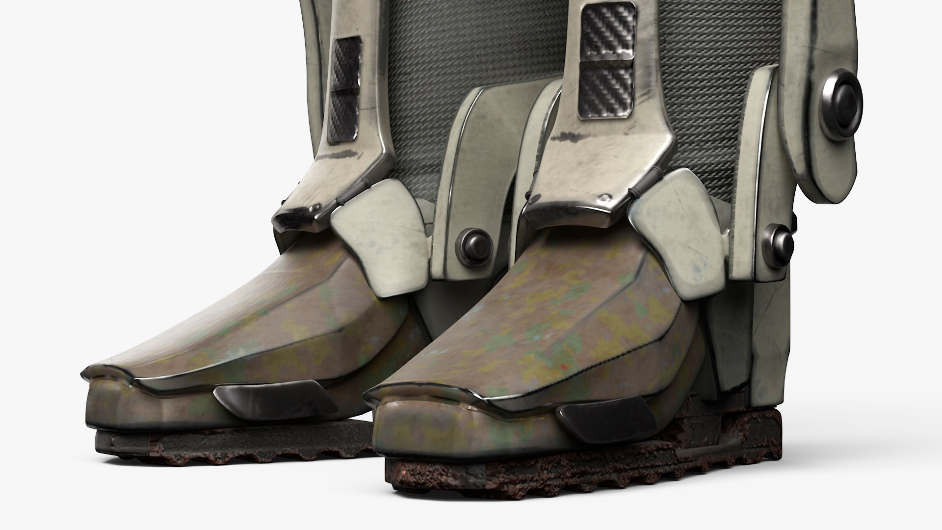 Exoskeleton Soldier With Rifle 3D Model - TurboSquid 2307406