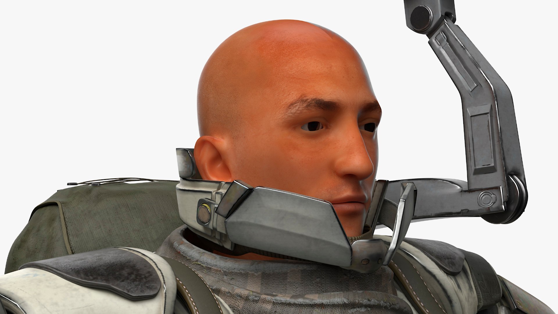 Exoskeleton Soldier With Rifle 3D Model - TurboSquid 2307406