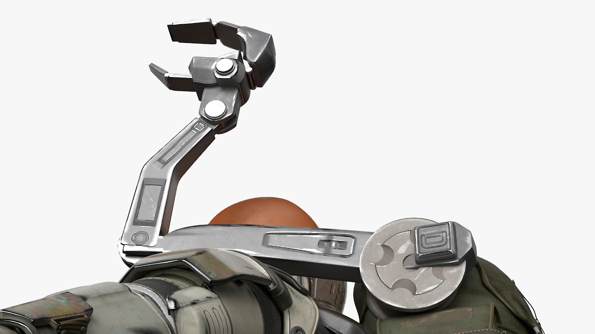 Exoskeleton Soldier With Rifle 3D Model - TurboSquid 2307406