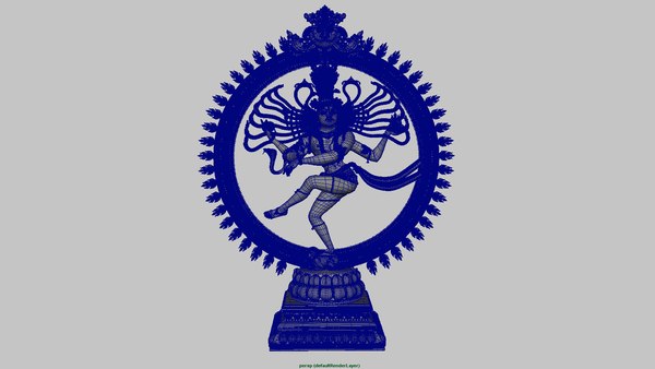Nataraja statue 3D model - TurboSquid 1752209