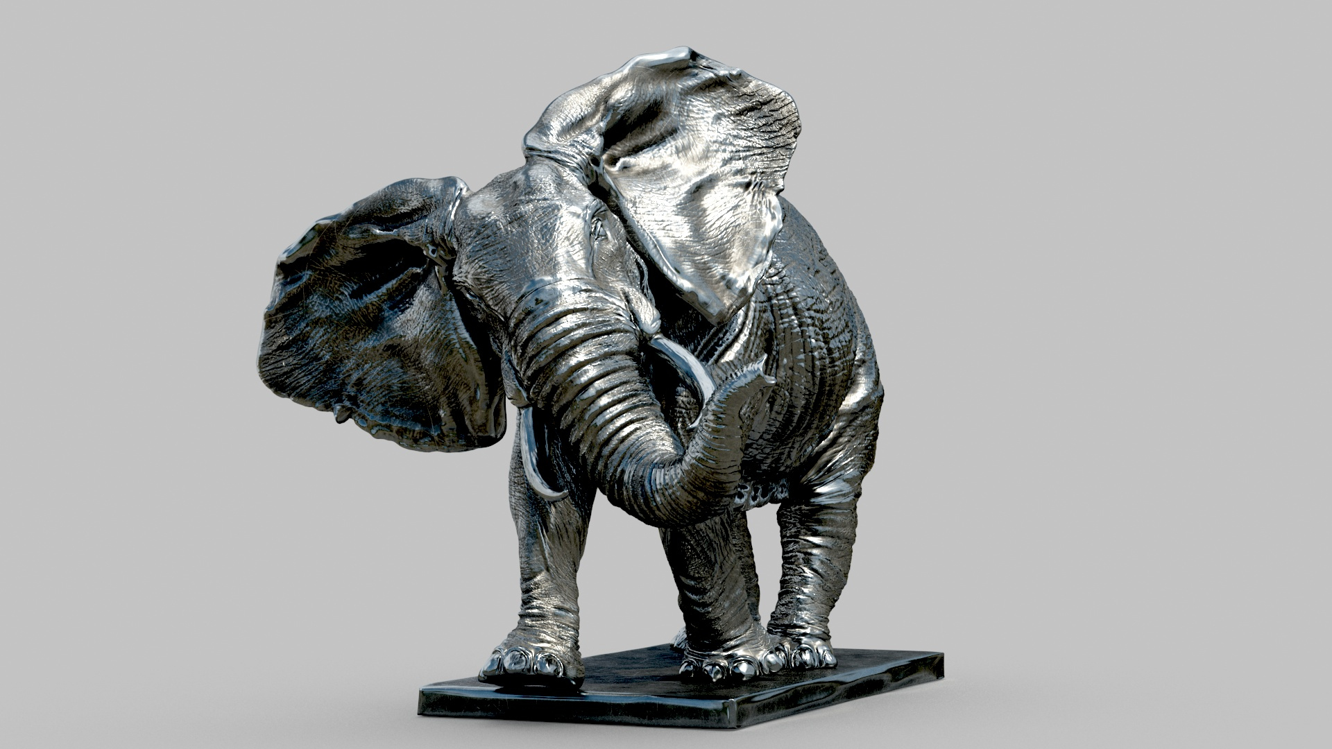 3D Animals Statue Collection - TurboSquid 2035452
