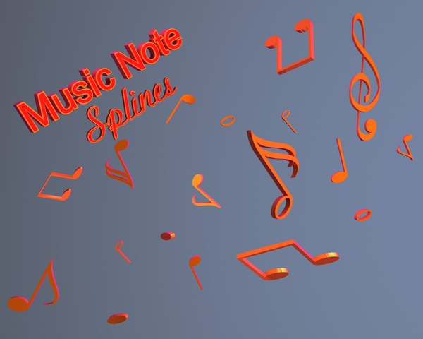 Free 3D Music-Notes Models | TurboSquid