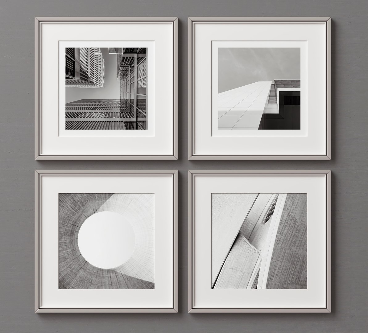 3D Picture Frames Set-319 Model - TurboSquid 1900665