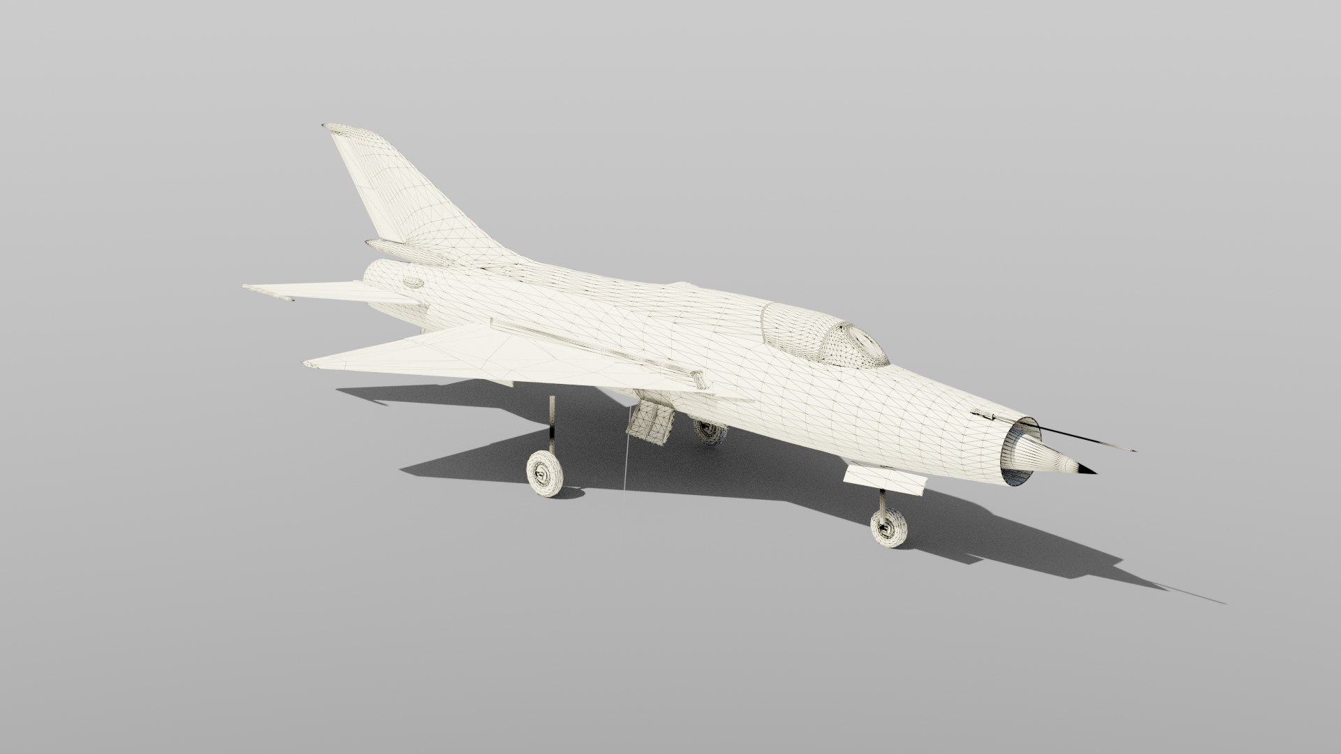 Mig 21 Fighter Jet 3D Model - TurboSquid 1419432
