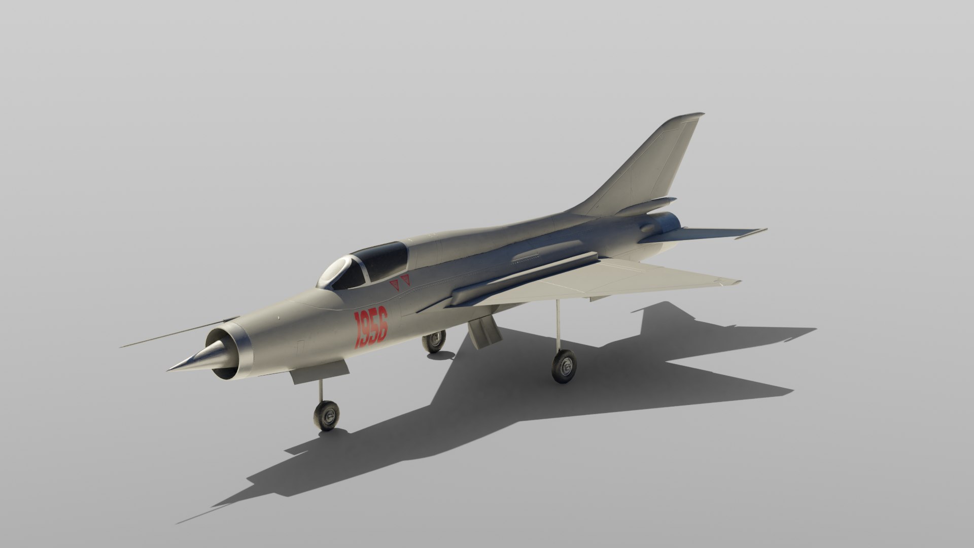 Mig 21 Fighter Jet 3D Model - TurboSquid 1419432