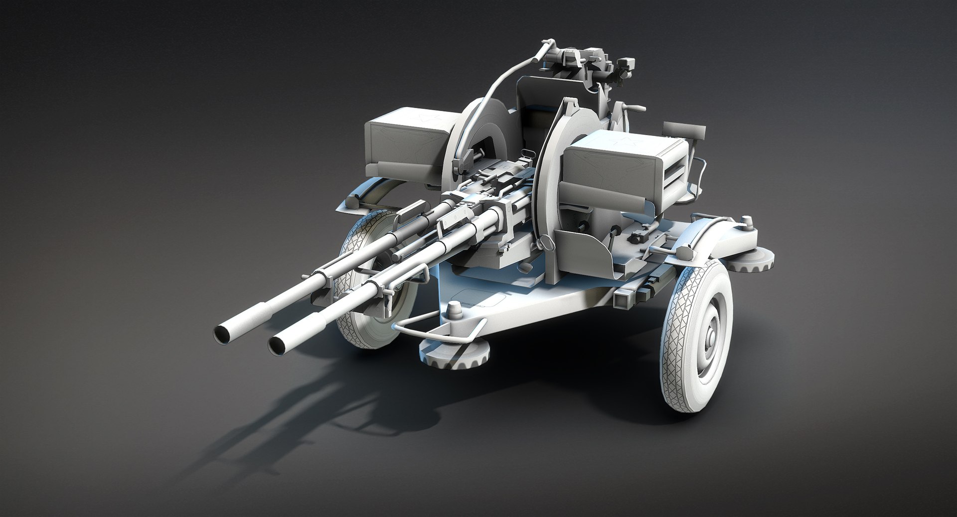 3D Low-poly Zu-23-2 Maps - TurboSquid 1160806