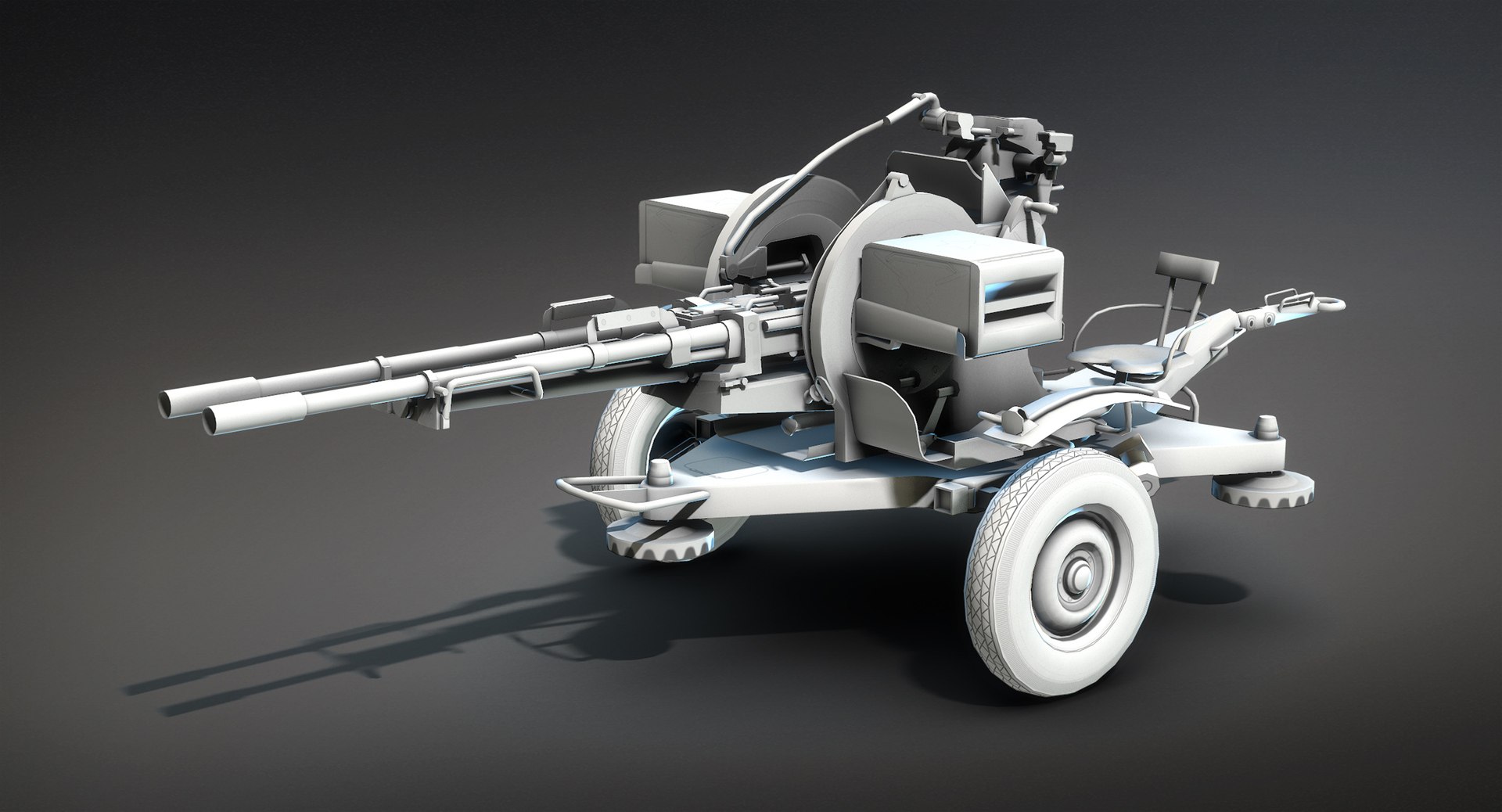 3D Low-poly Zu-23-2 Maps - TurboSquid 1160806