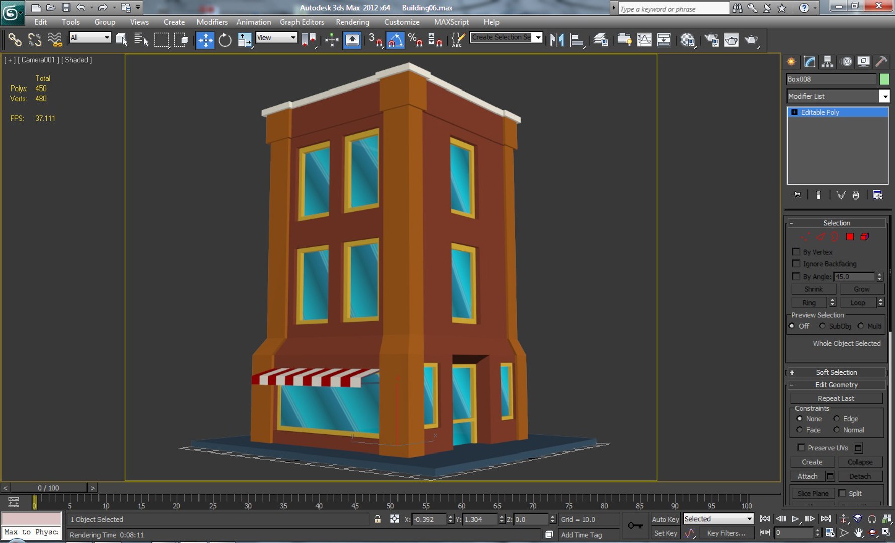 Cartoon Building 3D - TurboSquid 1315079