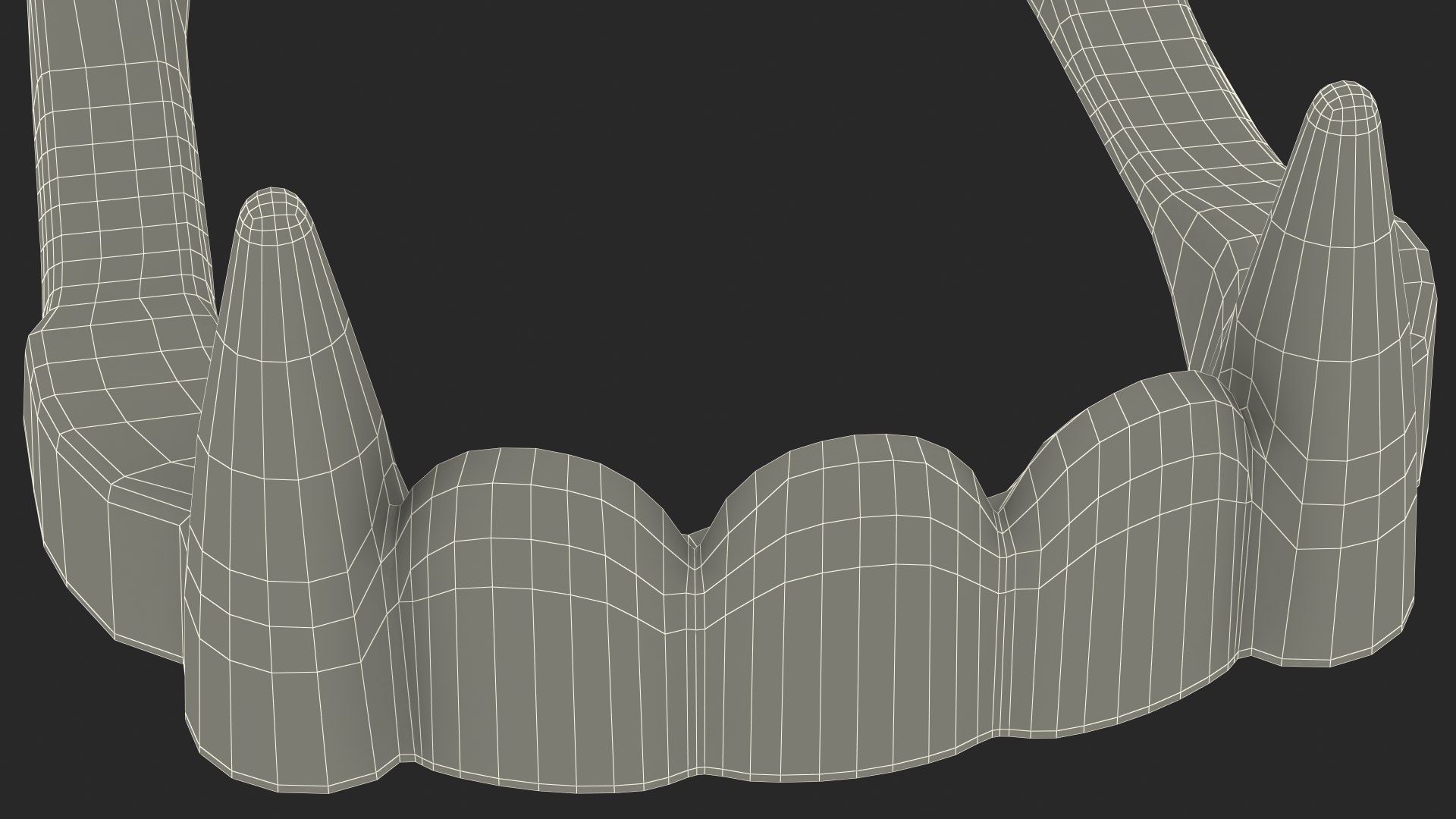 Vampire Teeth Green Rigged 3D model - TurboSquid 1781685