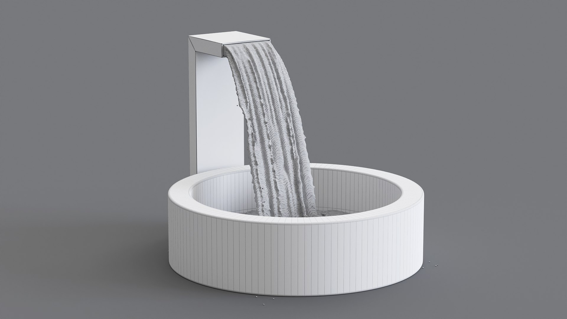 3D Animated Pouring Water Basin 04 Model - TurboSquid 2259637