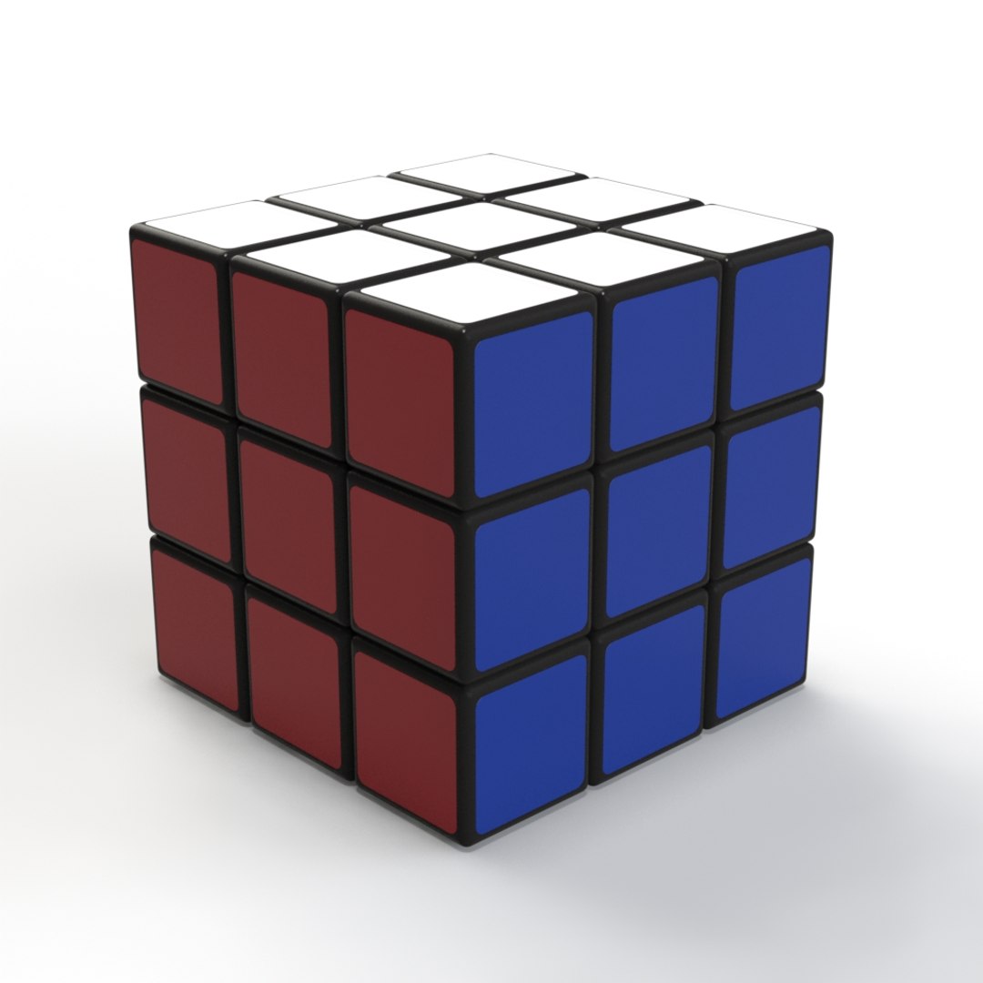 Free Puzzle Cube 001 3d Model