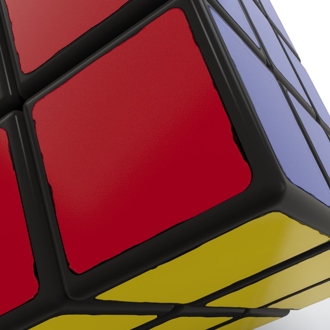 Free Puzzle Cube 001 3d Model