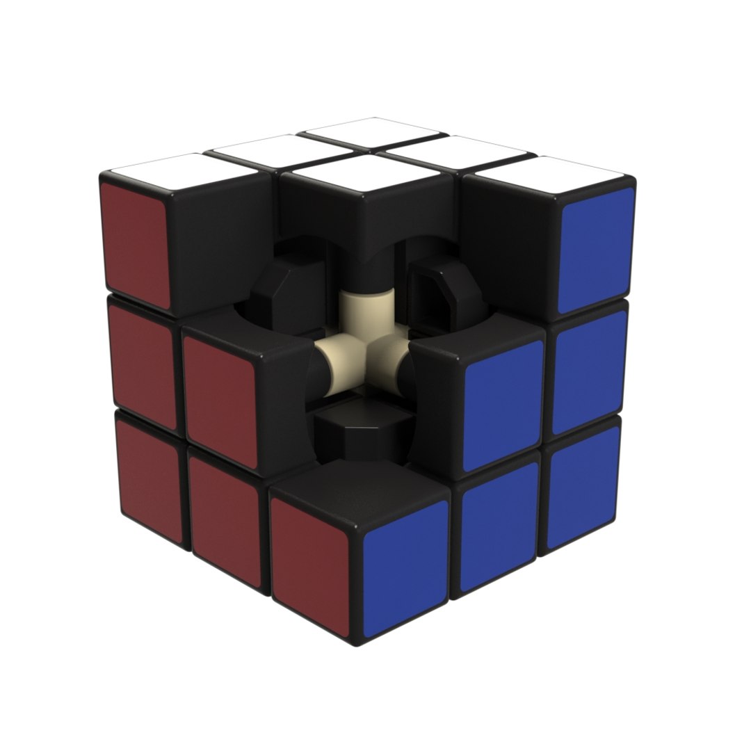 Free Puzzle Cube 001 3d Model