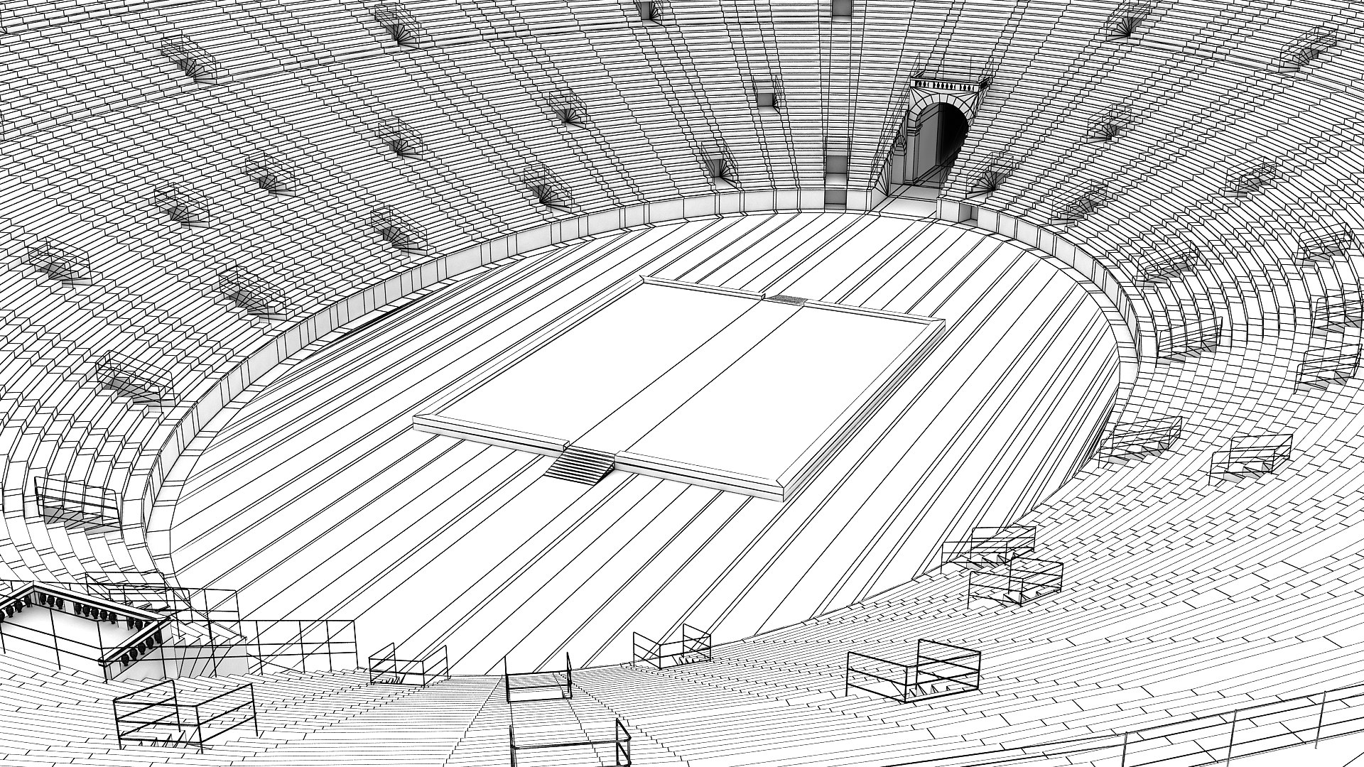 3D Model Verona Arena Roman Amphitheatre Italy 3d Model - TurboSquid ...