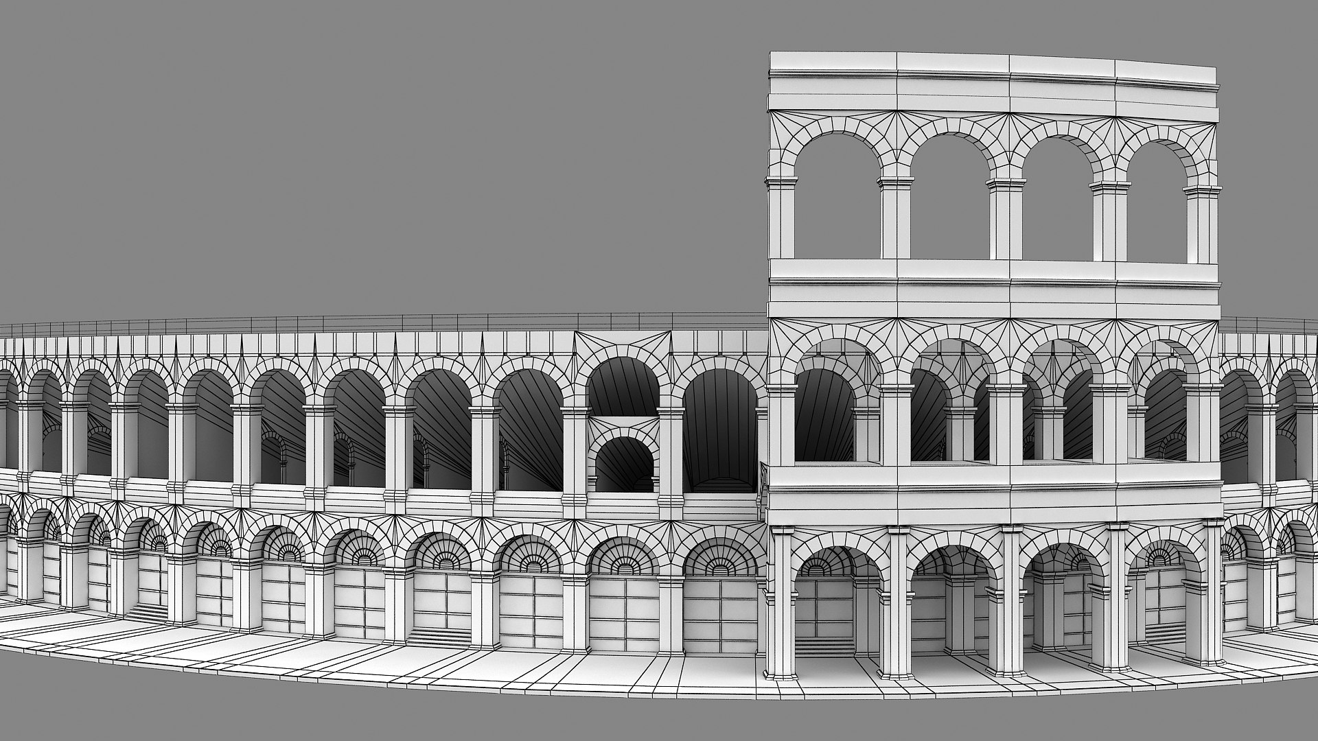 3D Model Verona Arena Roman Amphitheatre Italy 3d Model - TurboSquid ...