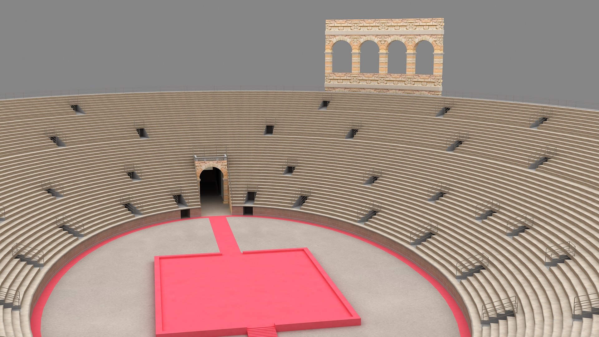 3D Model Verona Arena Roman Amphitheatre Italy 3d Model - TurboSquid ...