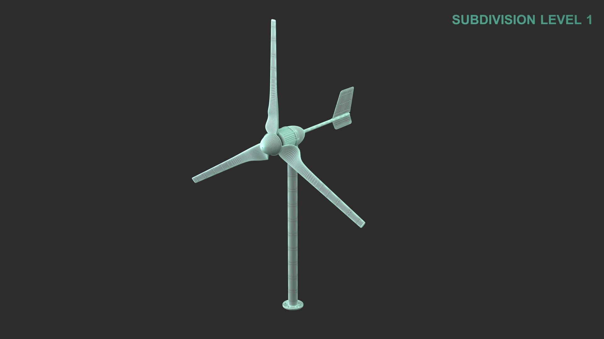 3D Wind Turbine - TurboSquid 2181231