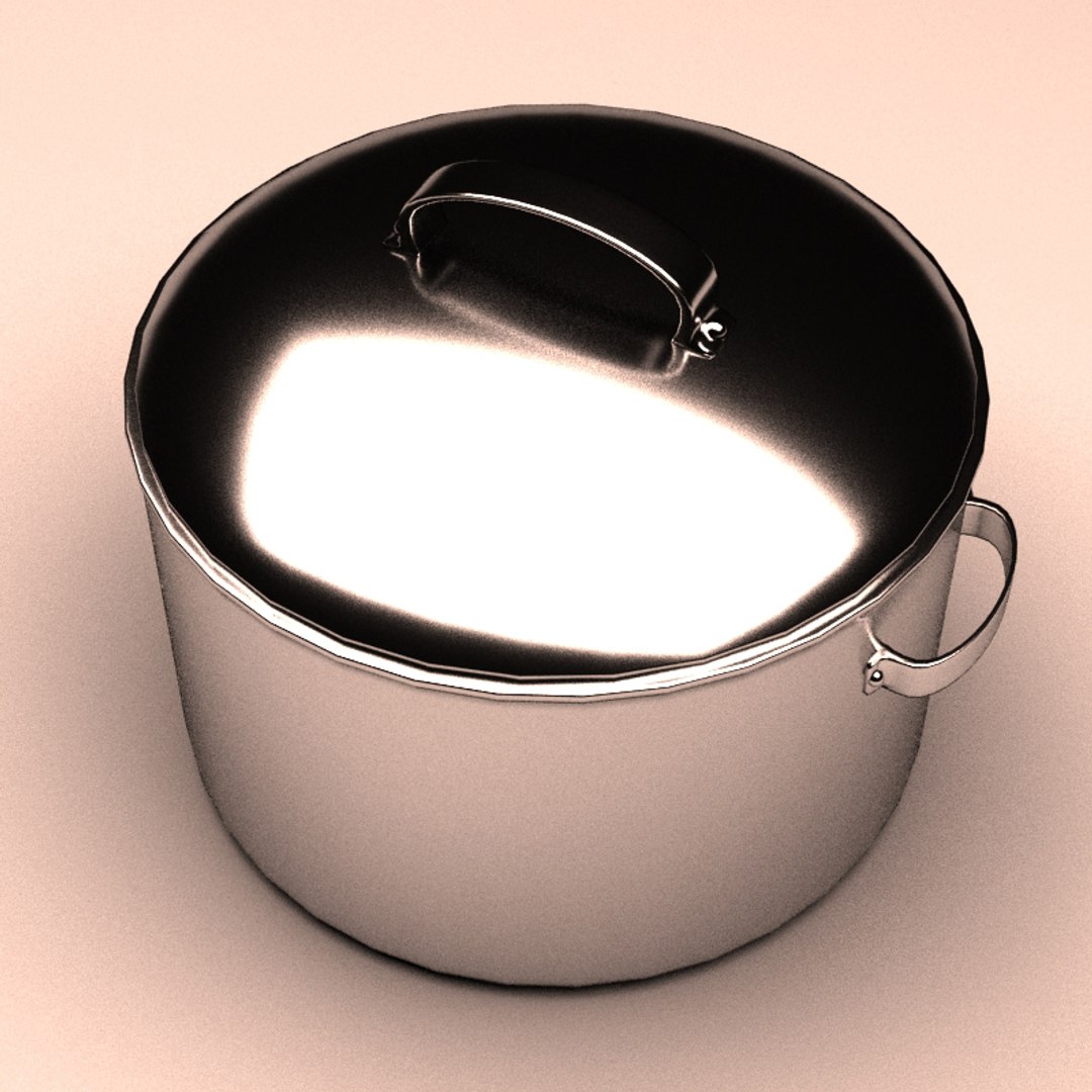 Cooking Pot 3D Model - TurboSquid 1469662