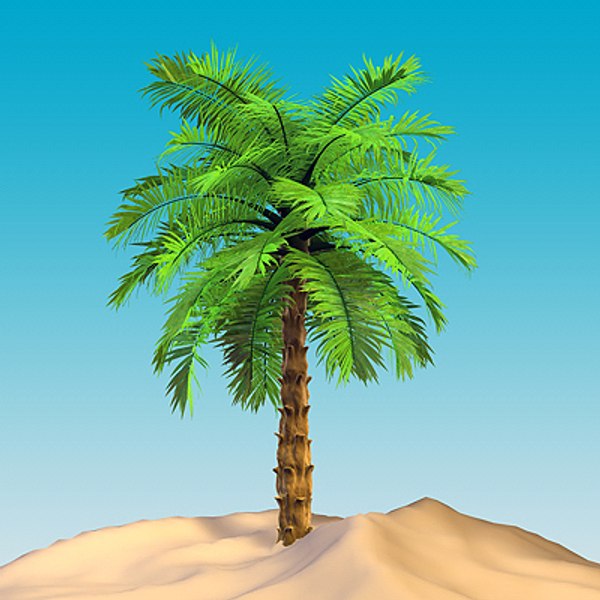 modelo 3d Palmera - TurboSquid 350920