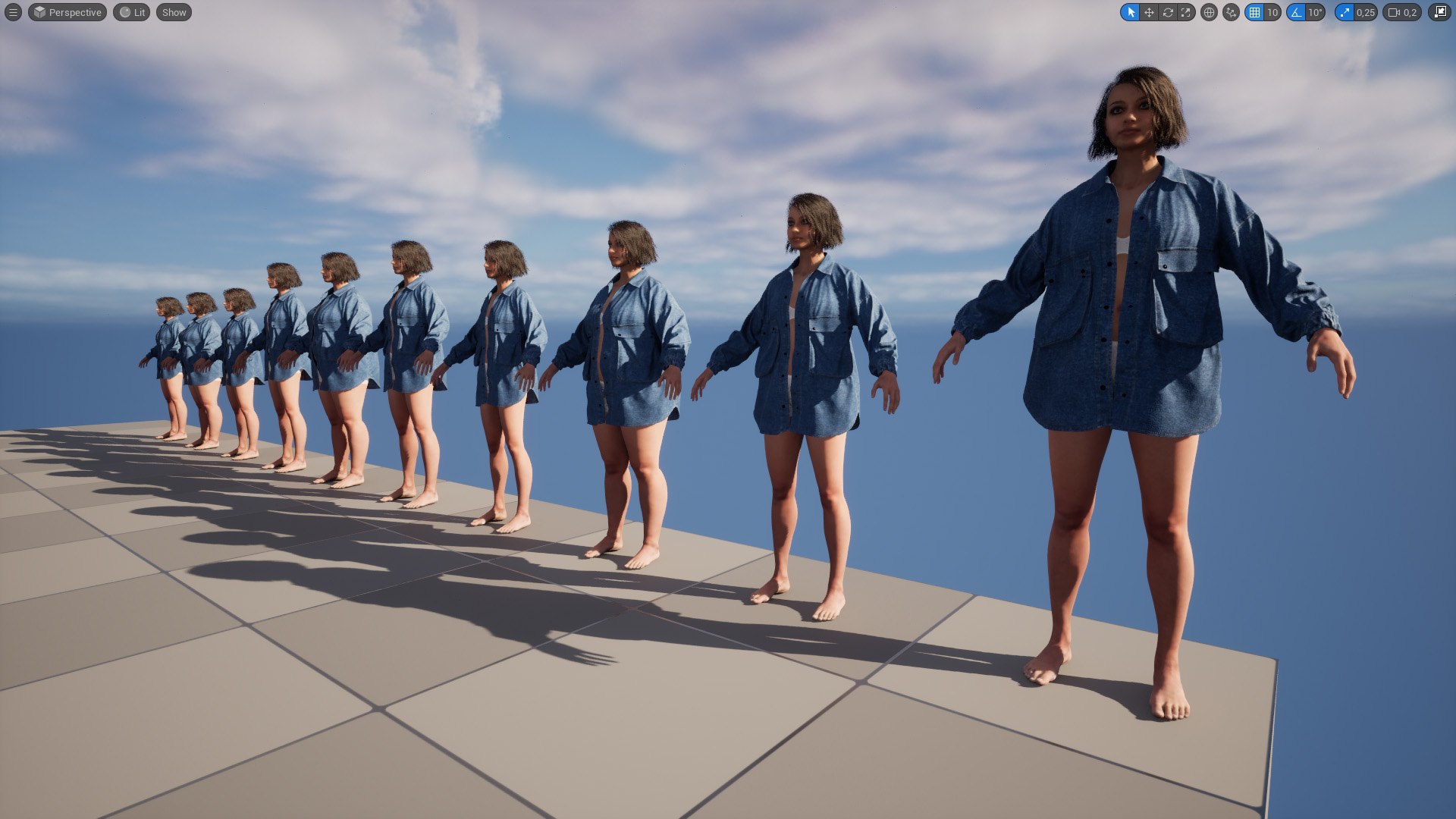 3D Jacket 36 - All MH Bodies UE5 Skeletons - Rigged Model - TurboSquid ...