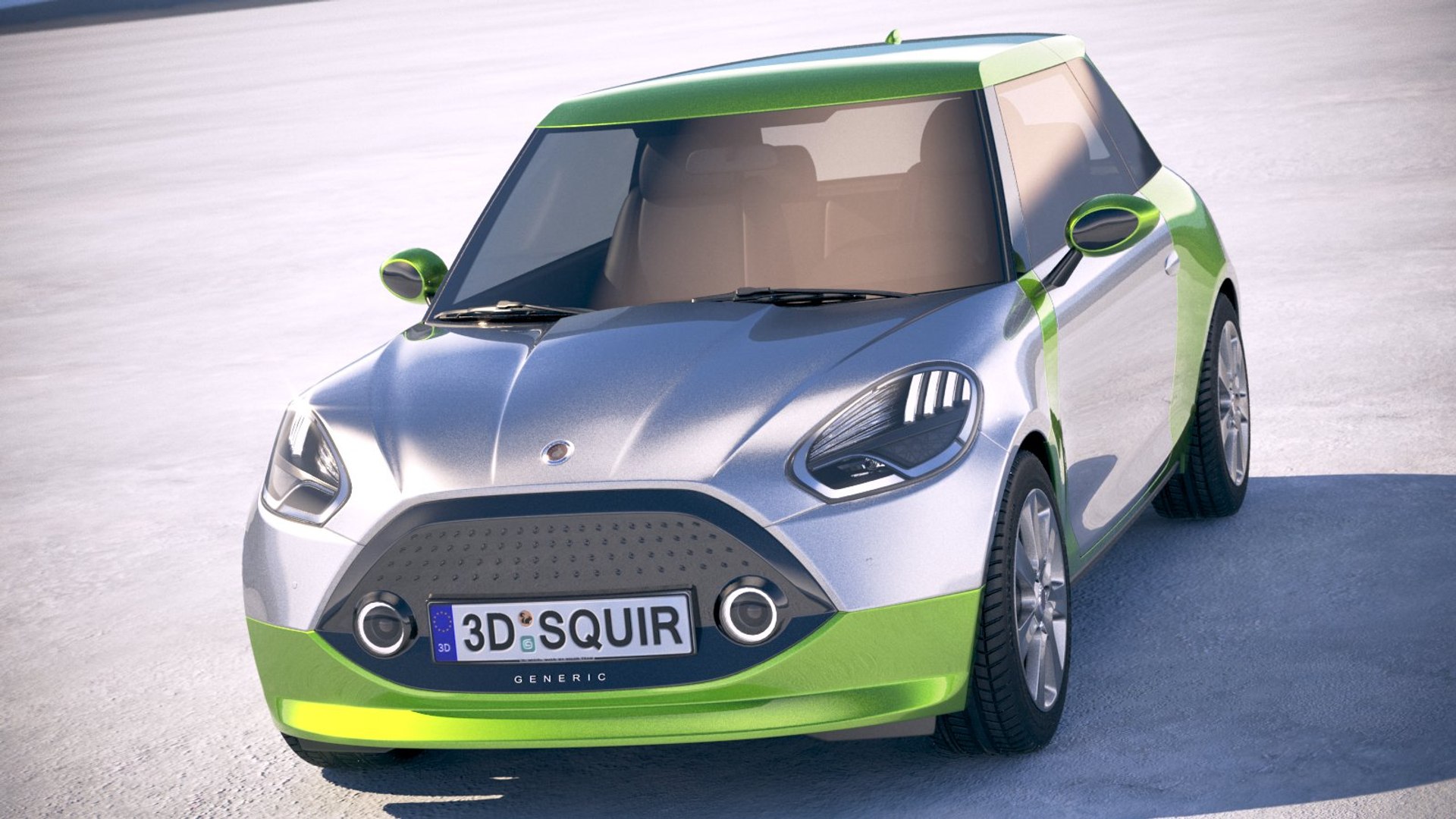 3D Generic Car Model - TurboSquid 1326393