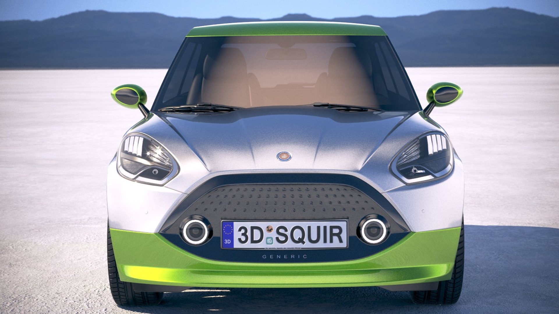 3D Generic Car Model - TurboSquid 1326393