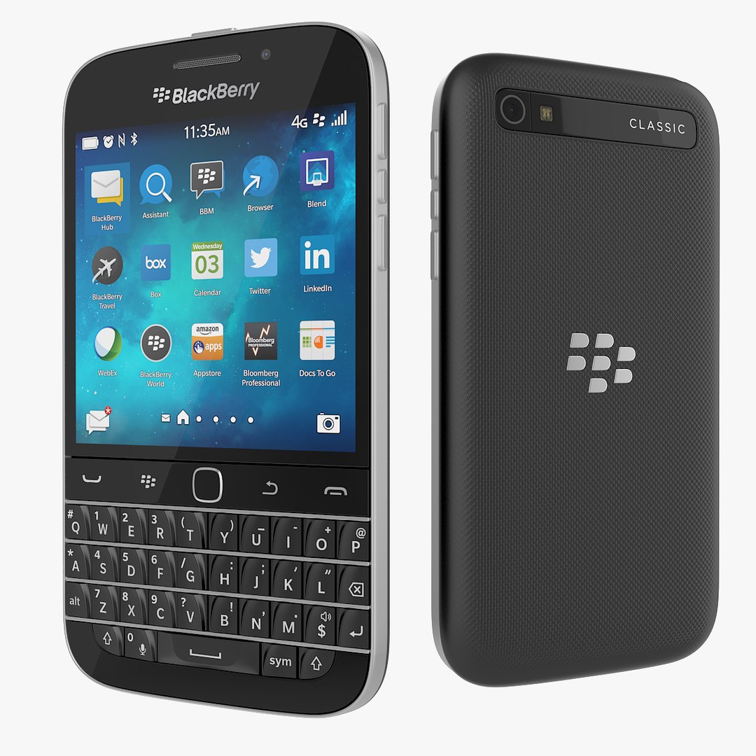 Blackberry Classic Passport Z3 3d Model