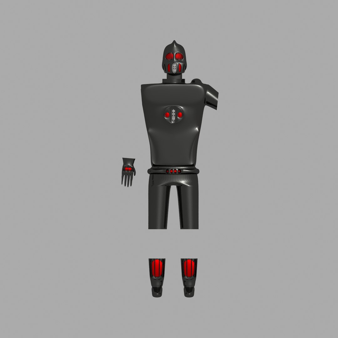 3D black armor - TurboSquid 1257481