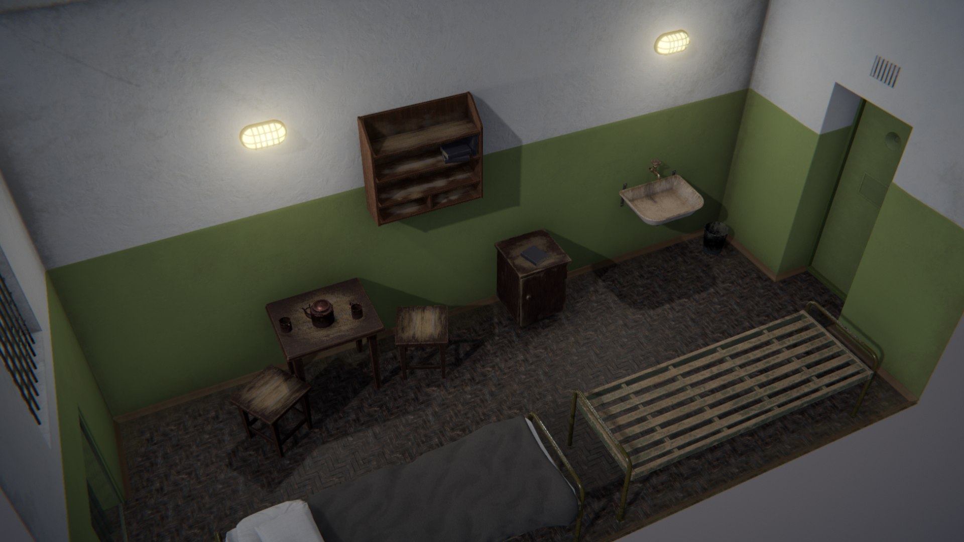 Soviet Prison Cells 3D - TurboSquid 2038159