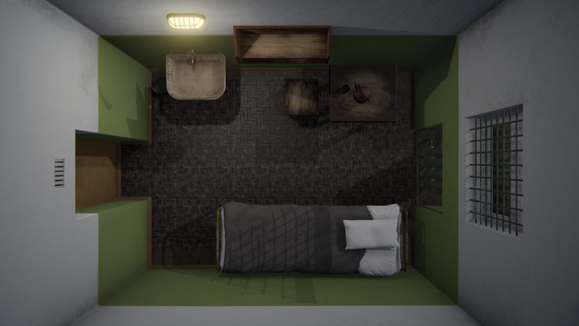 Soviet Prison Cells 3D - TurboSquid 2038159