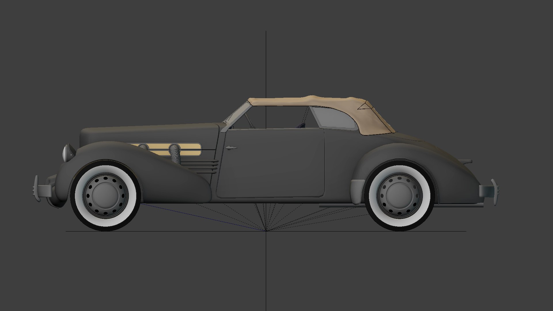 3D 1937 Cord 812 Phaeton Model - TurboSquid 1285240