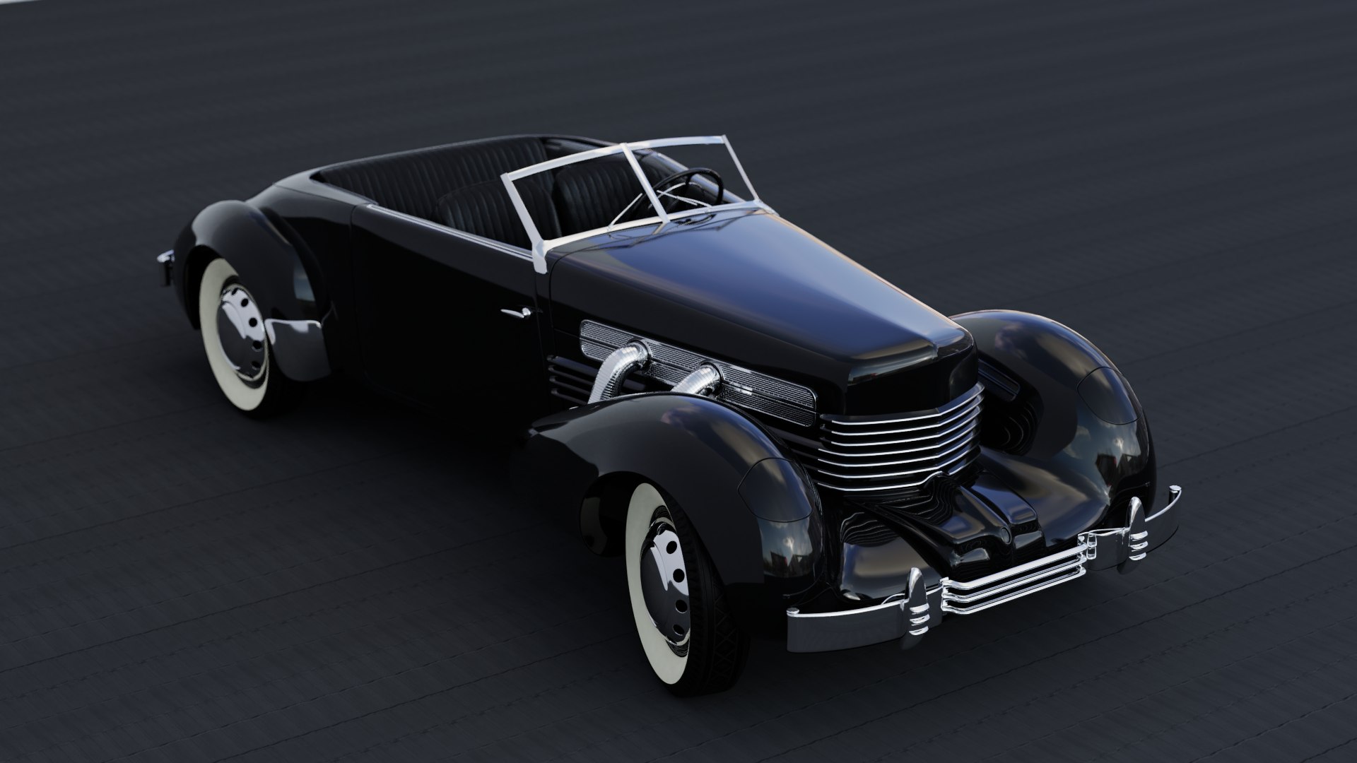 3D 1937 Cord 812 Phaeton Model - TurboSquid 1285240