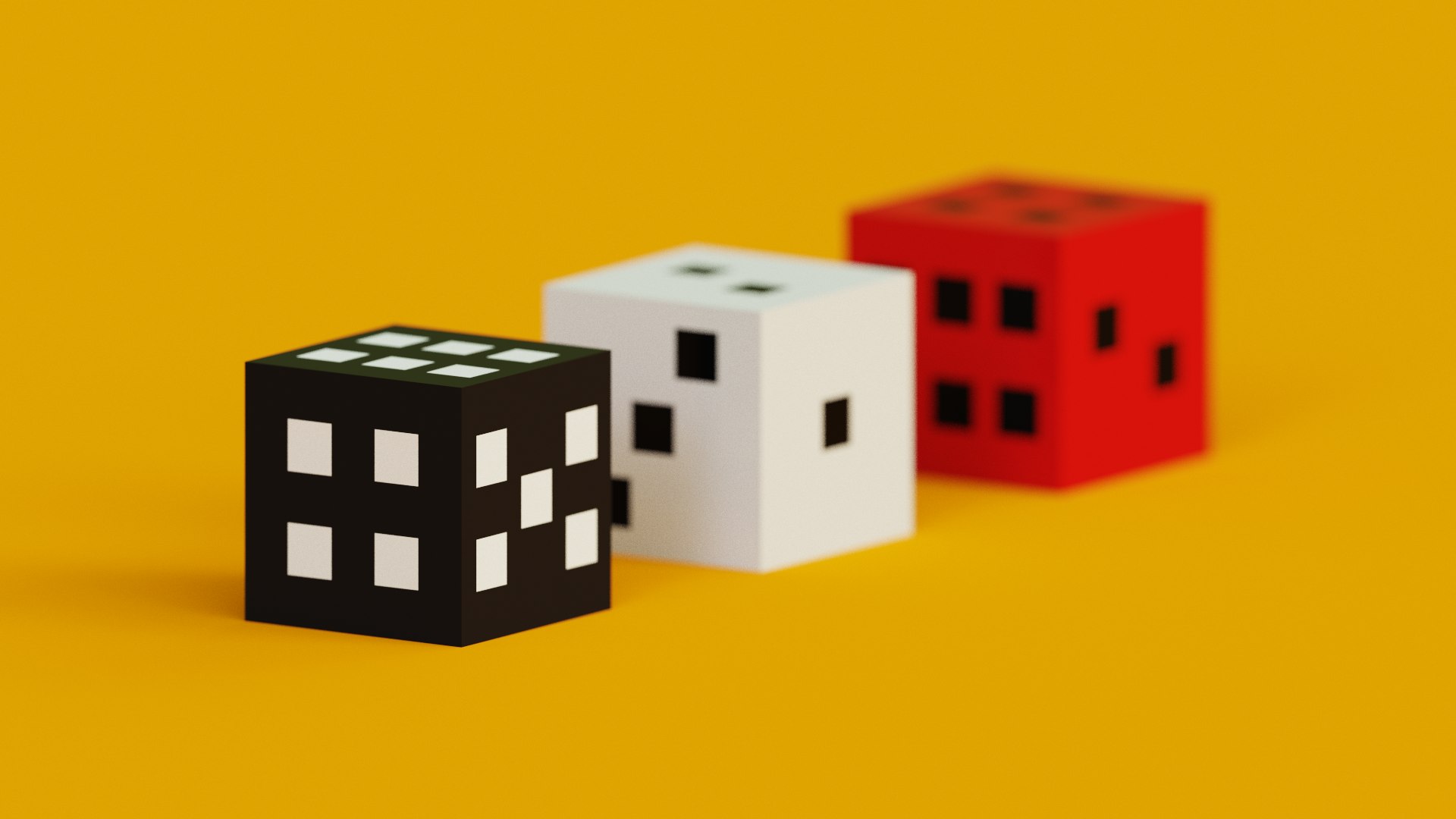 Dice Model - TurboSquid 1871044