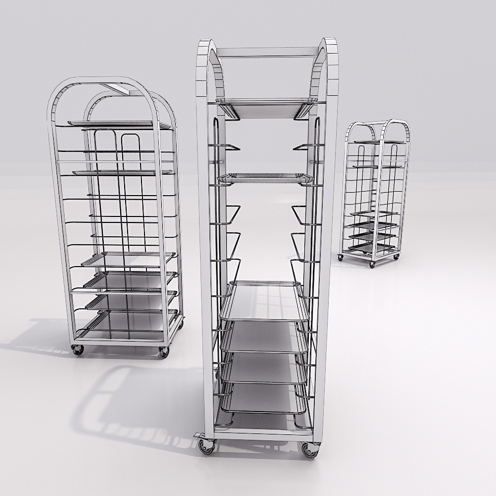 3d max tray return station