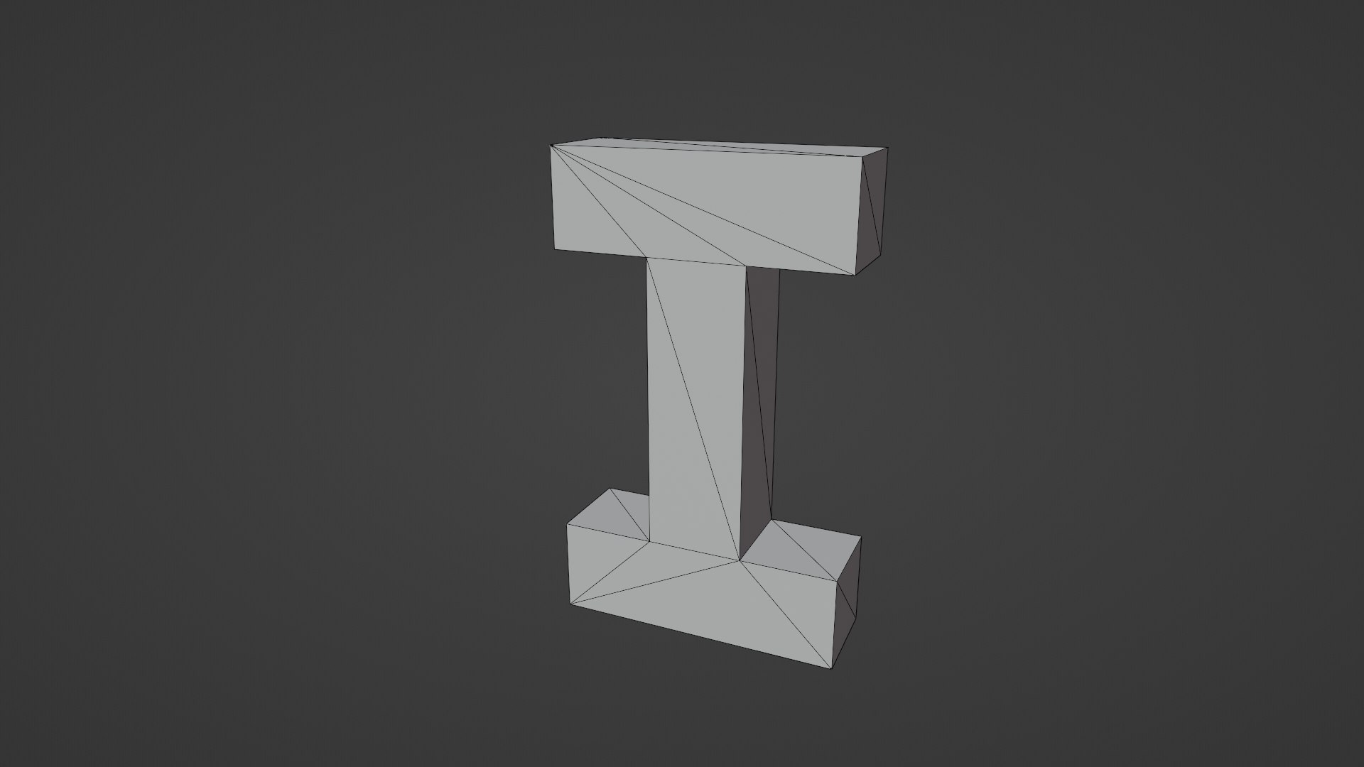 Pixel Letter I 3D Model - TurboSquid 1981302