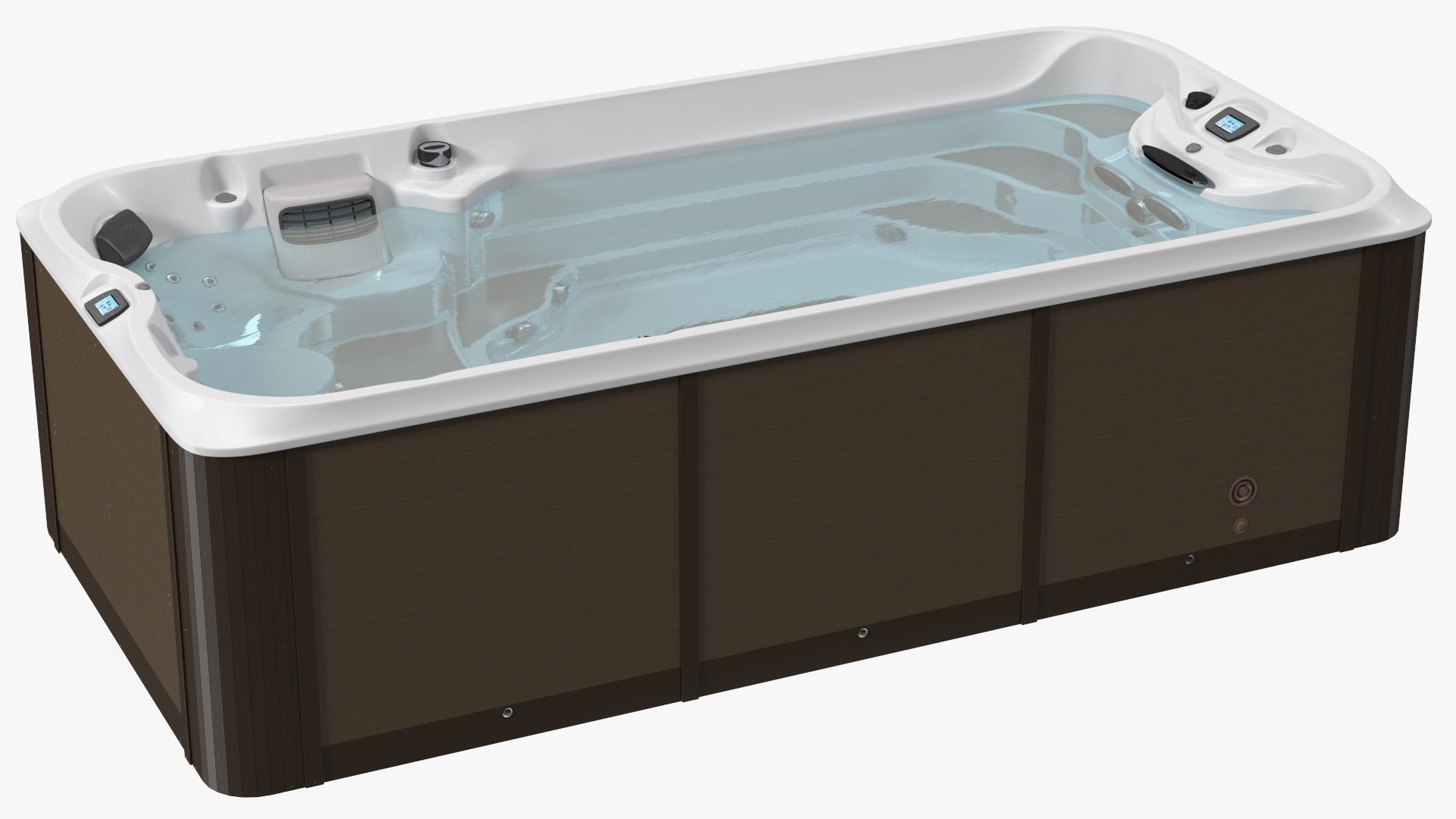 3D Jacuzzi 16ft Power Active Spa with Water model - TurboSquid 1732683