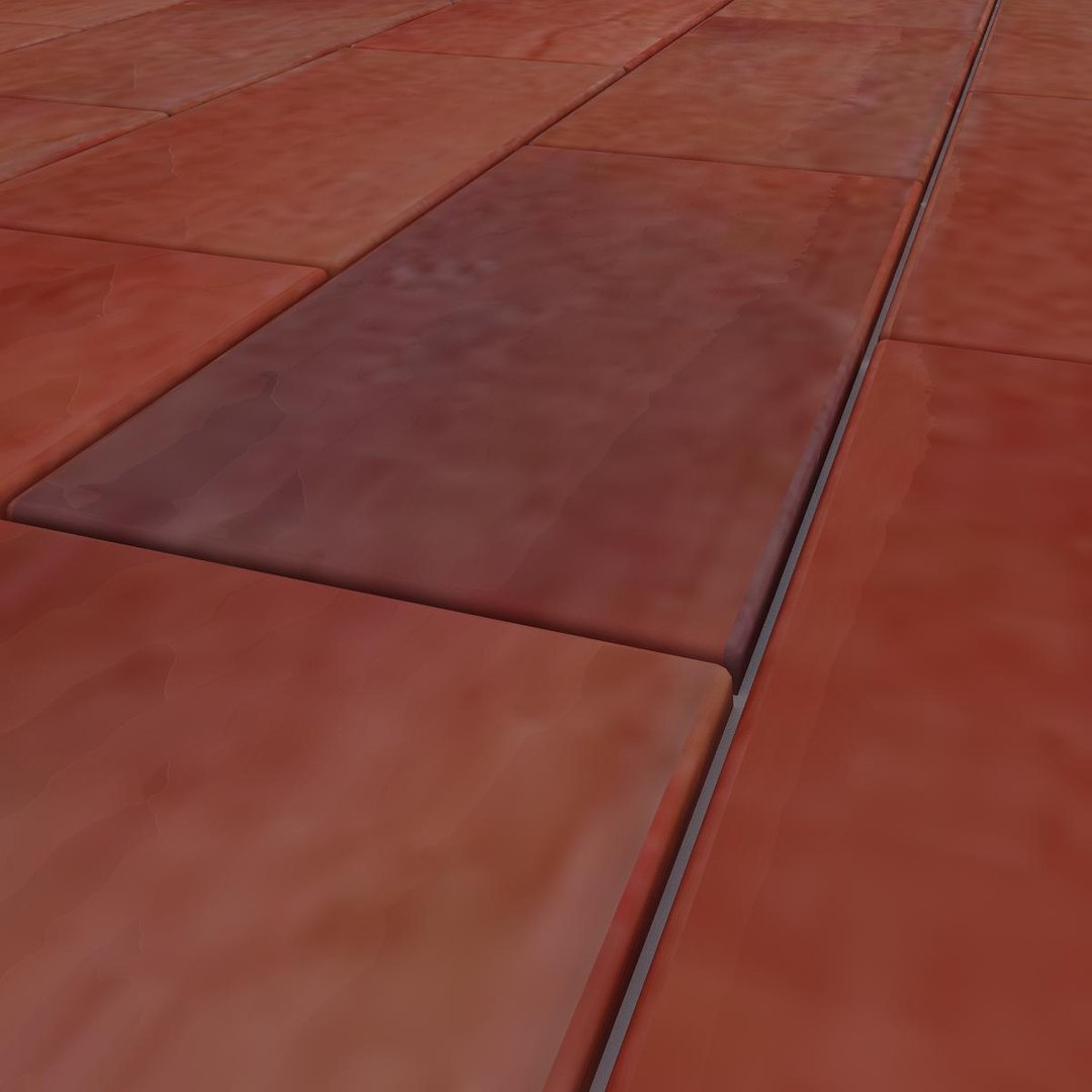 3d Model Klinker 240x71x14 Eisenrost