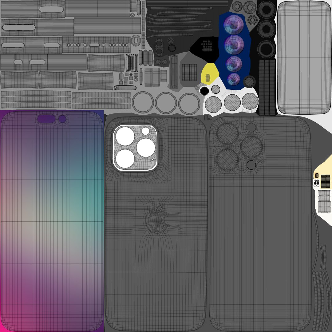 3D Apple IPhone 14 Pro Max Model - TurboSquid 1940076