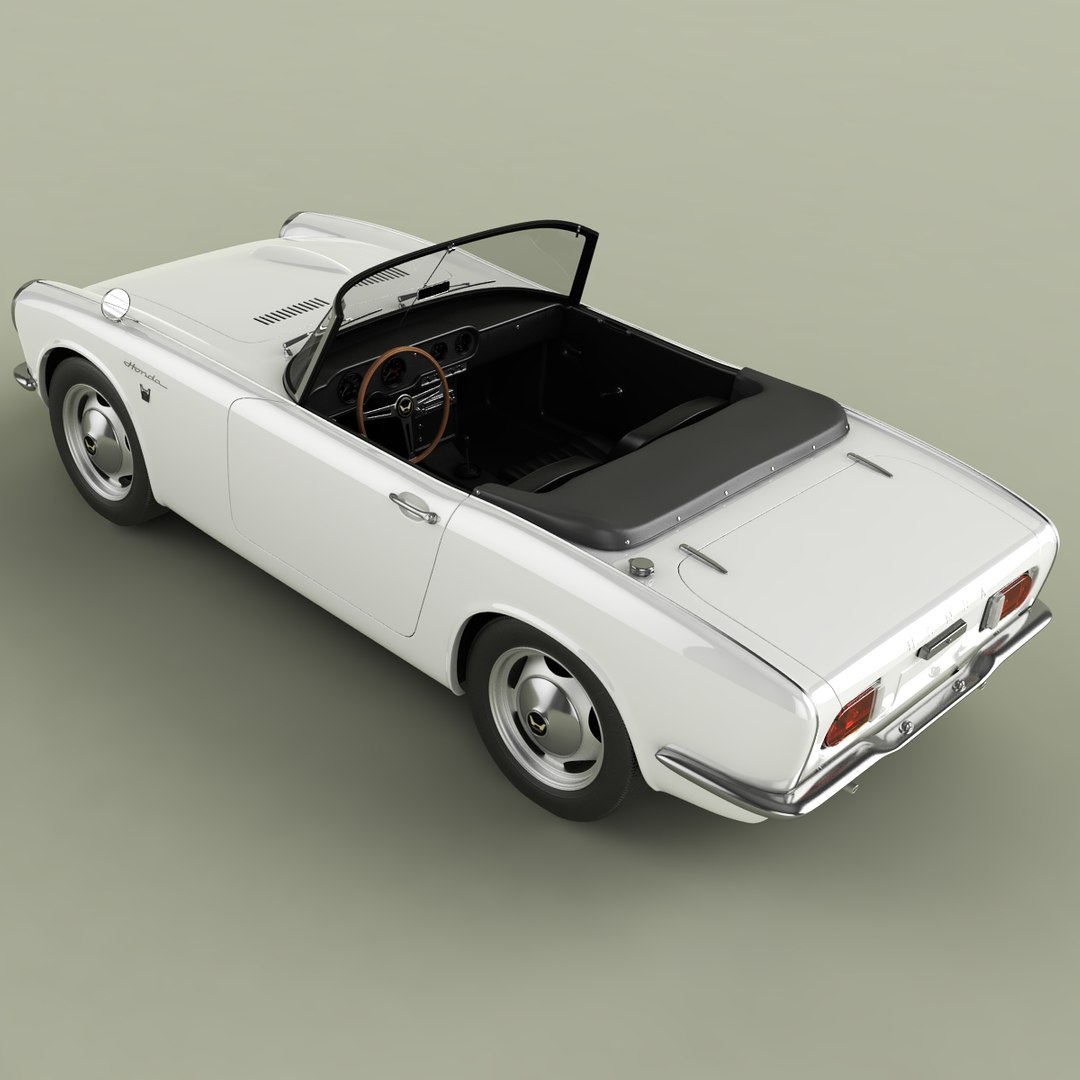 Honda S800 Model - TurboSquid 2266990