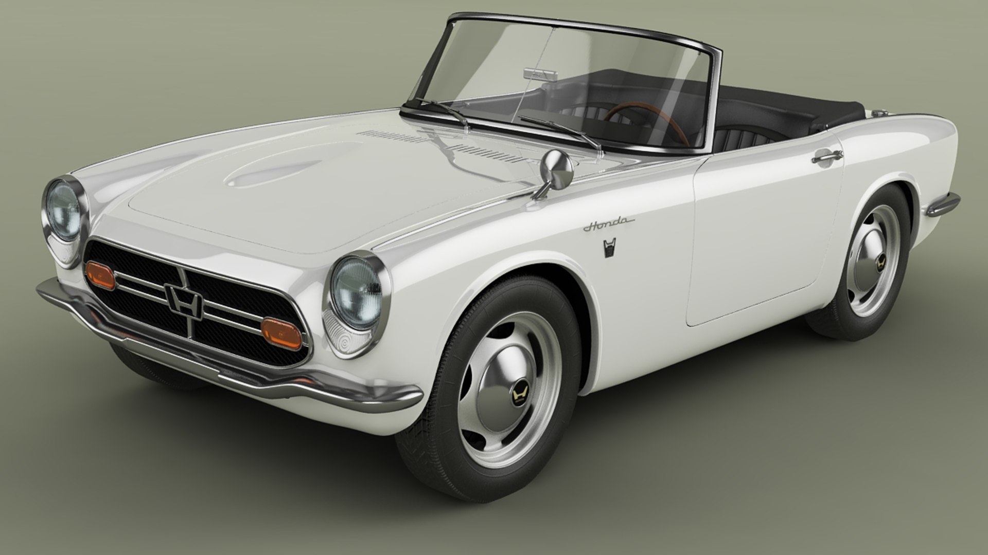 Honda S800 Model - TurboSquid 2266990