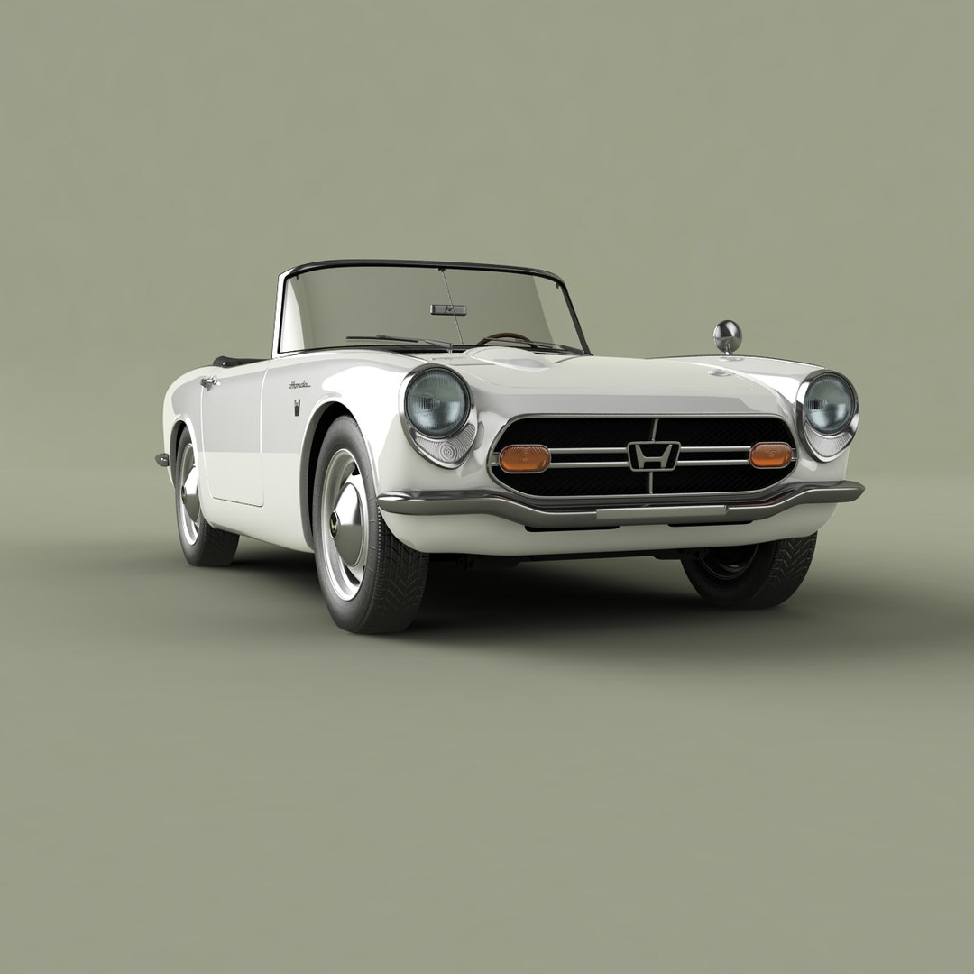 Honda S800 Model - TurboSquid 2266990