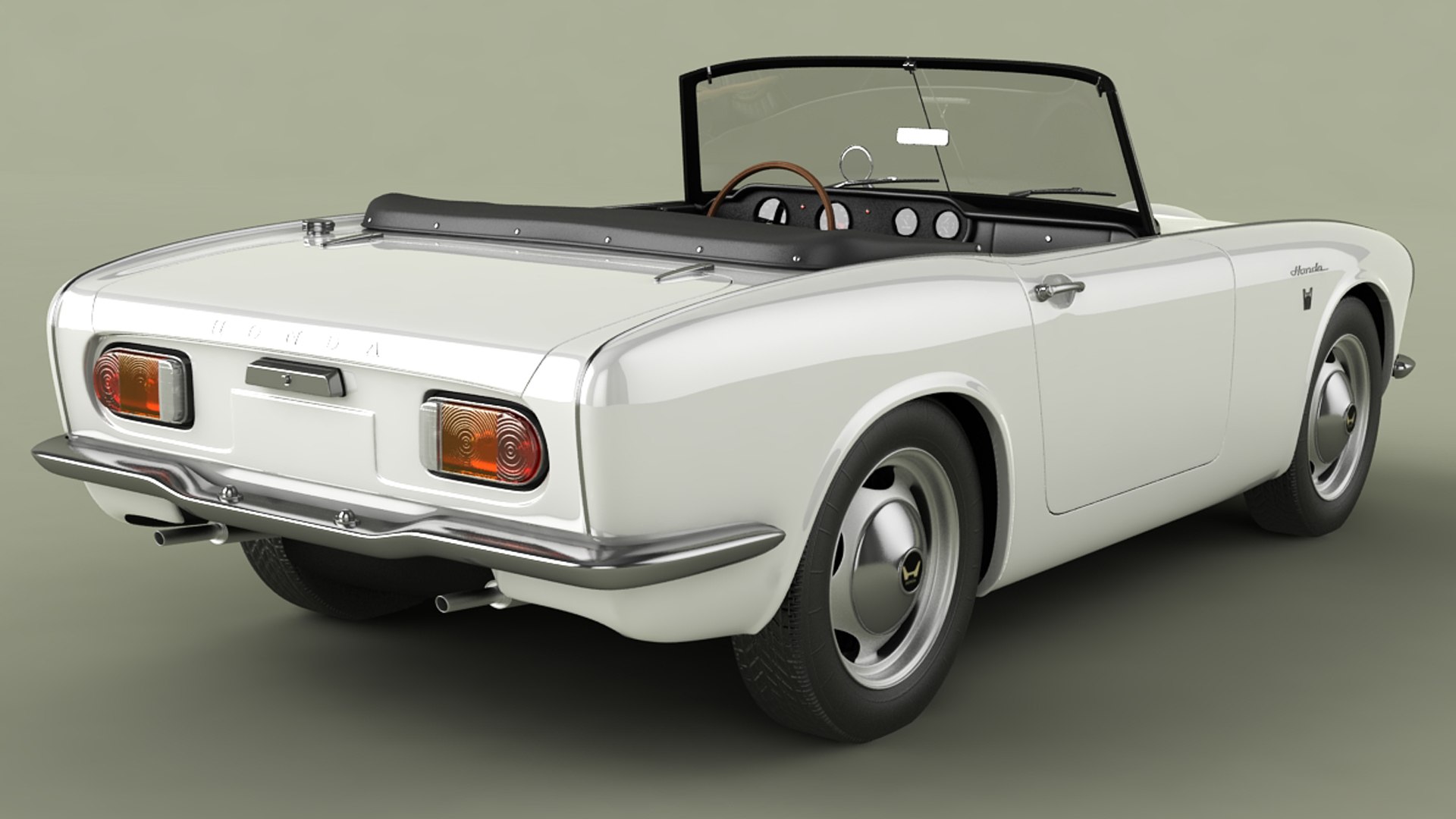 Honda S800 Model - TurboSquid 2266990