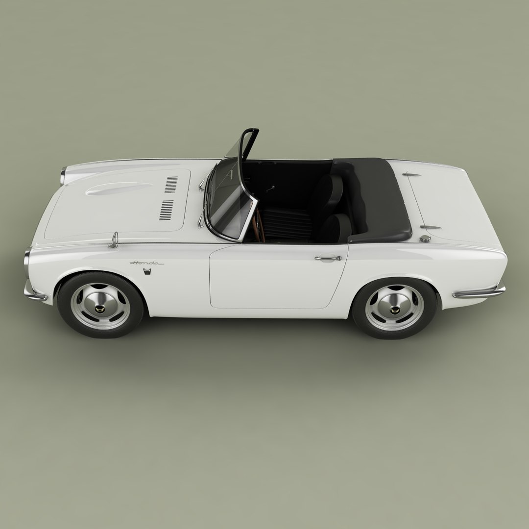 Honda S800 Model - TurboSquid 2266990