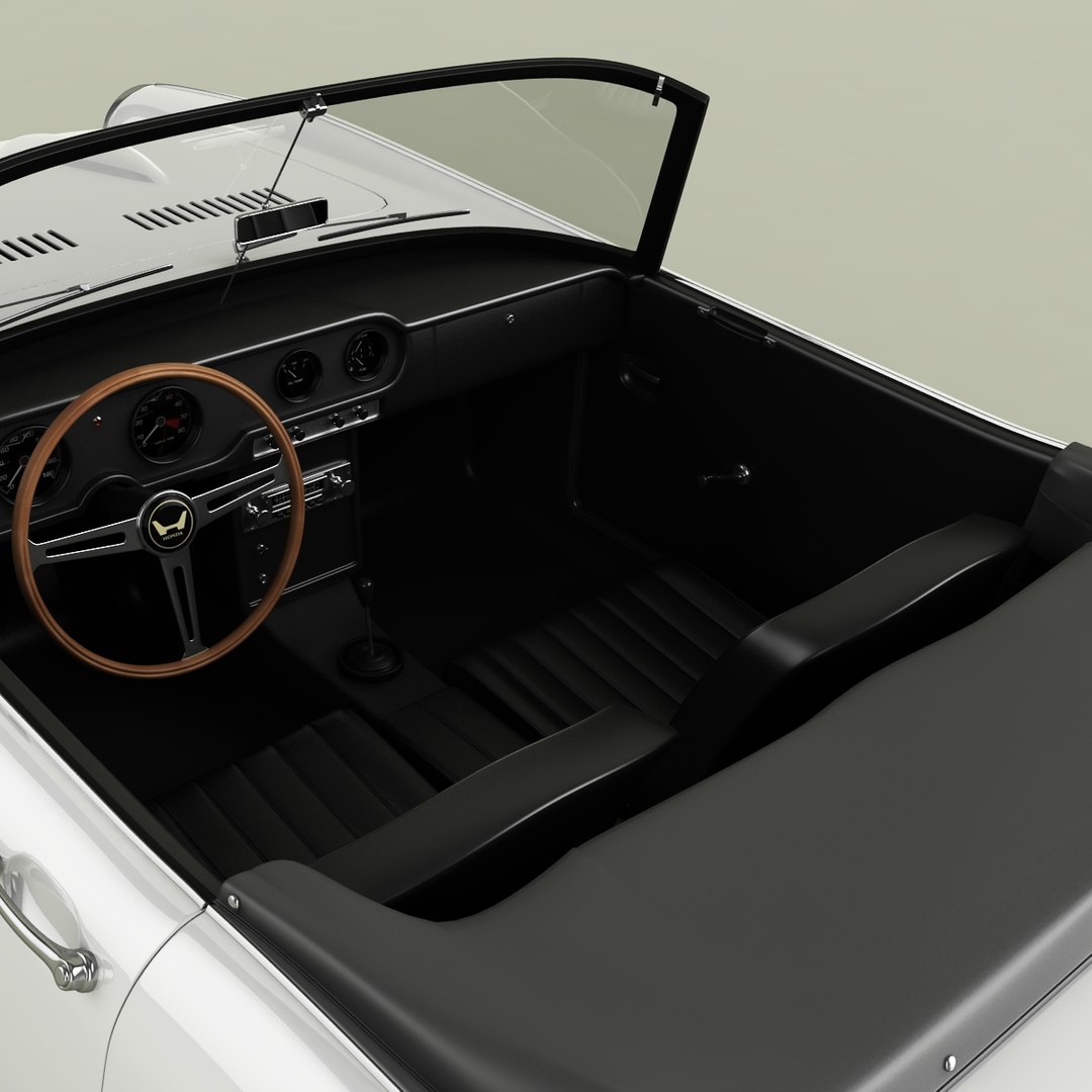 Honda S800 Model - TurboSquid 2266990