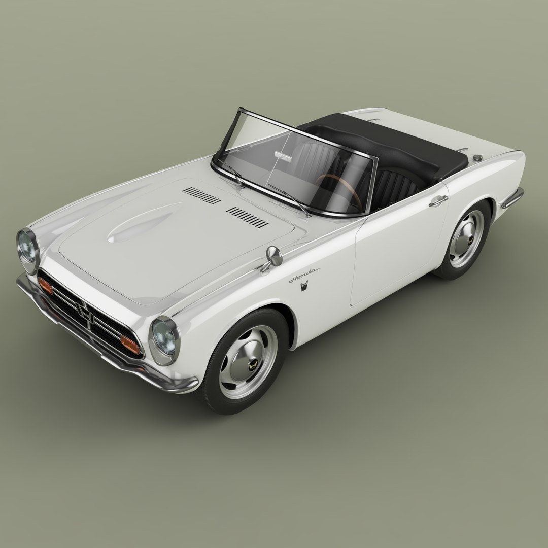Honda S800 Model - TurboSquid 2266990