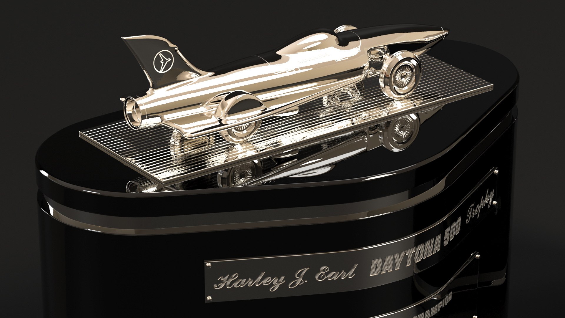 Harley J Earl Trophy 3D Model - TurboSquid 2026034
