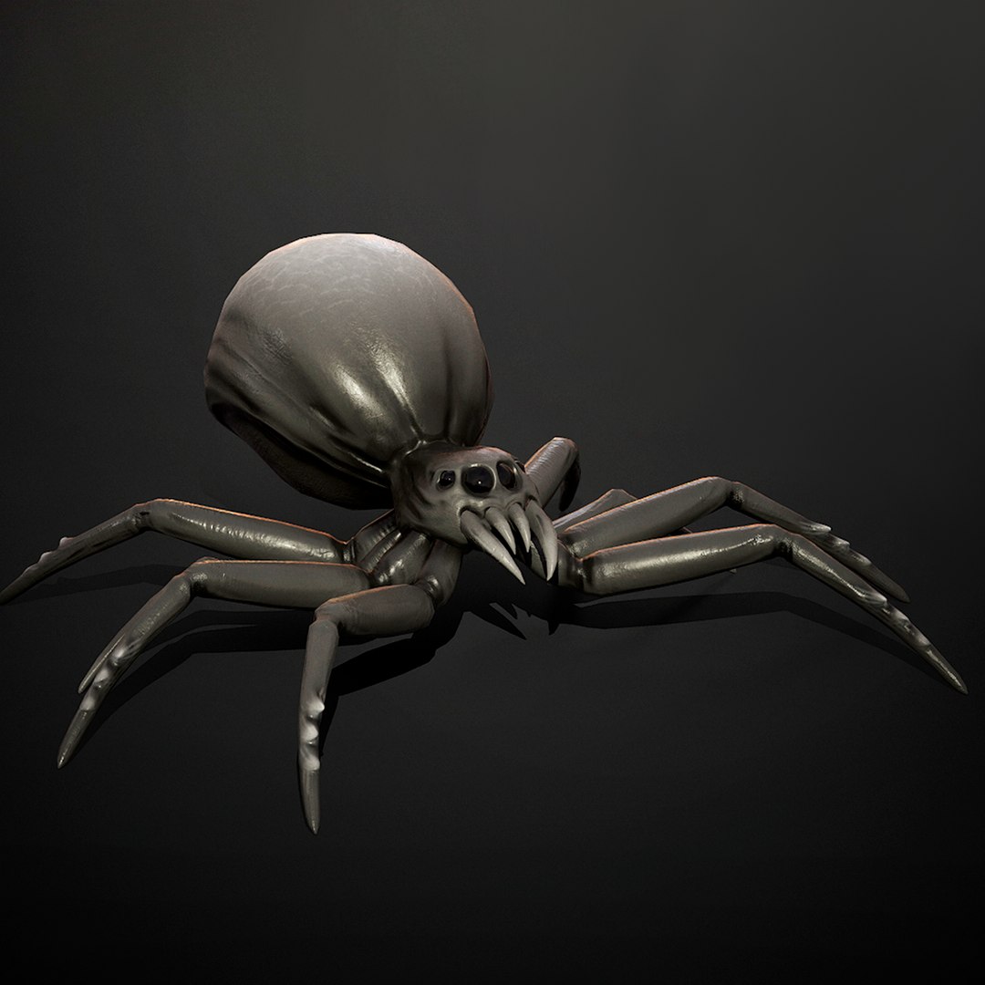 Spider Insect1 3D Model - TurboSquid 2126677