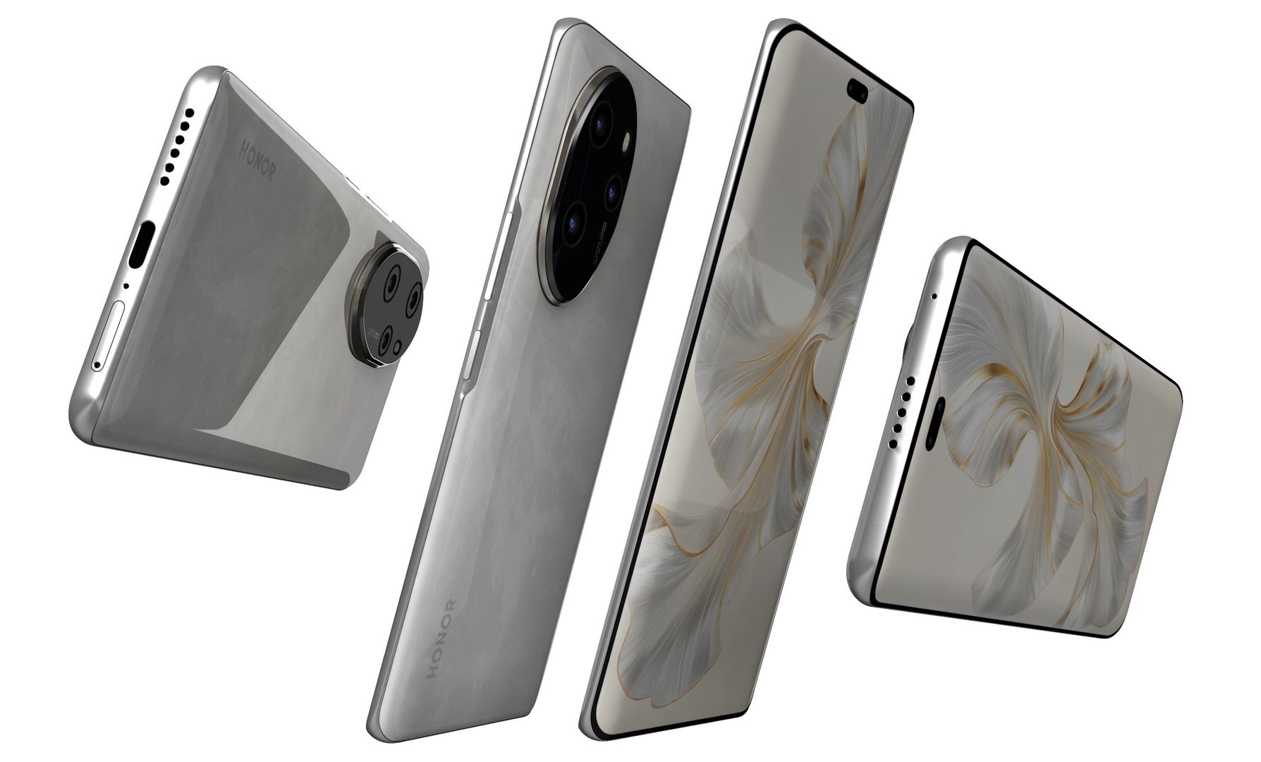 3D model Honor 100 Pro White - TurboSquid 2157559