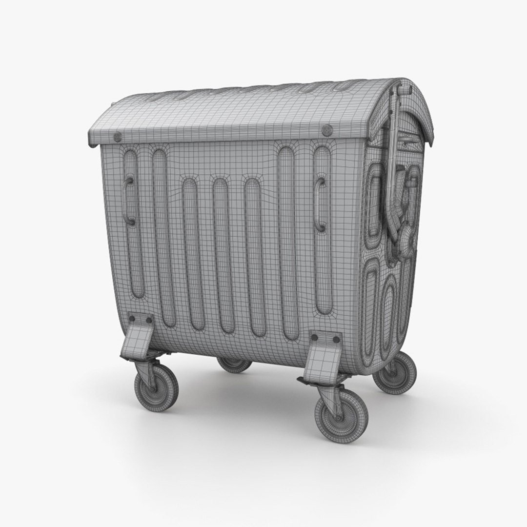 Waste Container 3D model - TurboSquid 1845884