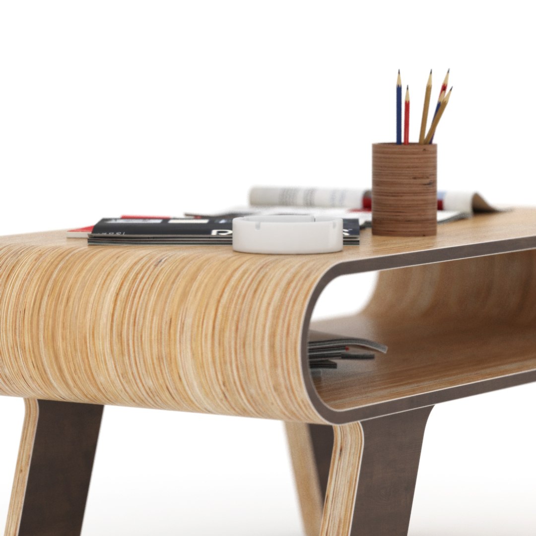 Plywood Table Model - TurboSquid 1256708